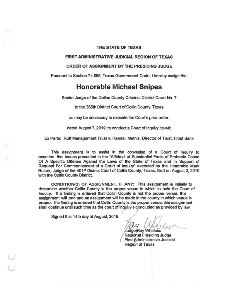 Ruff Family Seeks Criminal Inquiry against Lawyer, Bank over Millions ...