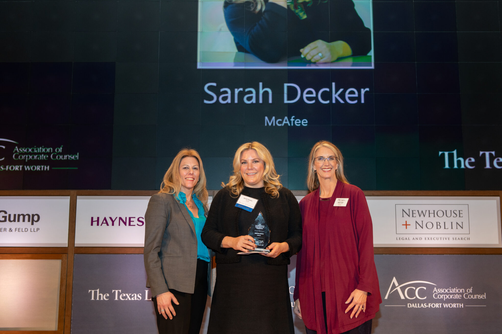 McAfee ‘Fortunate Beyond Words’ to Have Sarah Decker In-House - The ...